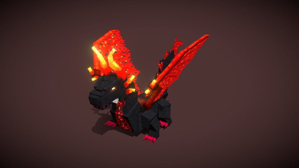 Minecraft Custom Bosses - A 3D model collection by Baileyc003 - Sketchfab