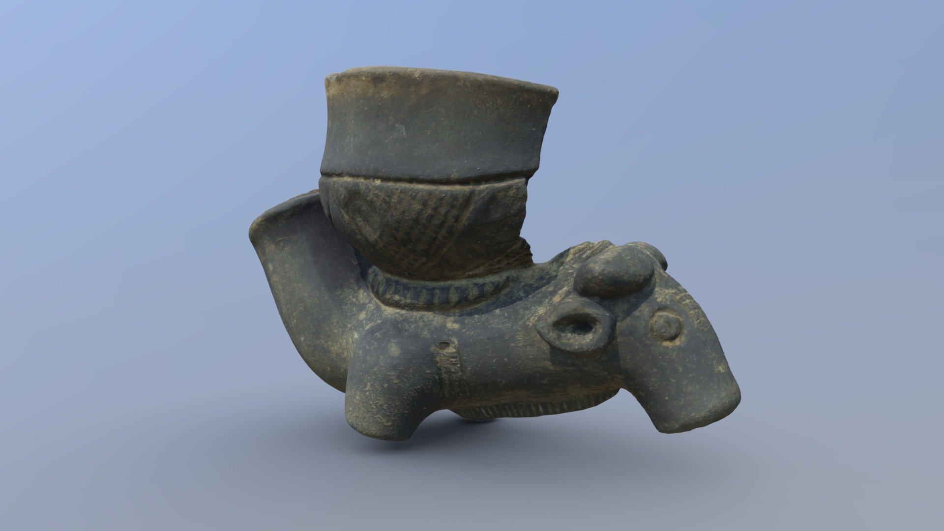 Cow-shaped pipe - 3D model by penleehousegallery [0544e89] - Sketchfab