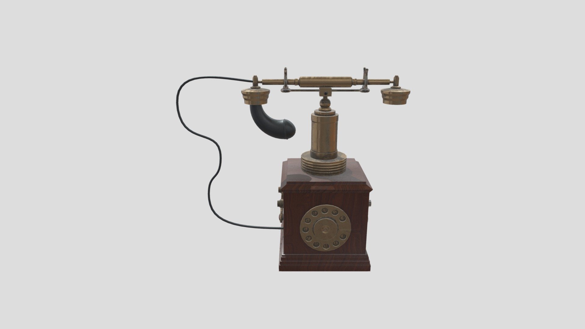 TELEFONO VINTAGE - 3D model by mosaika (@hyo.ko) [0545295] - Sketchfab
