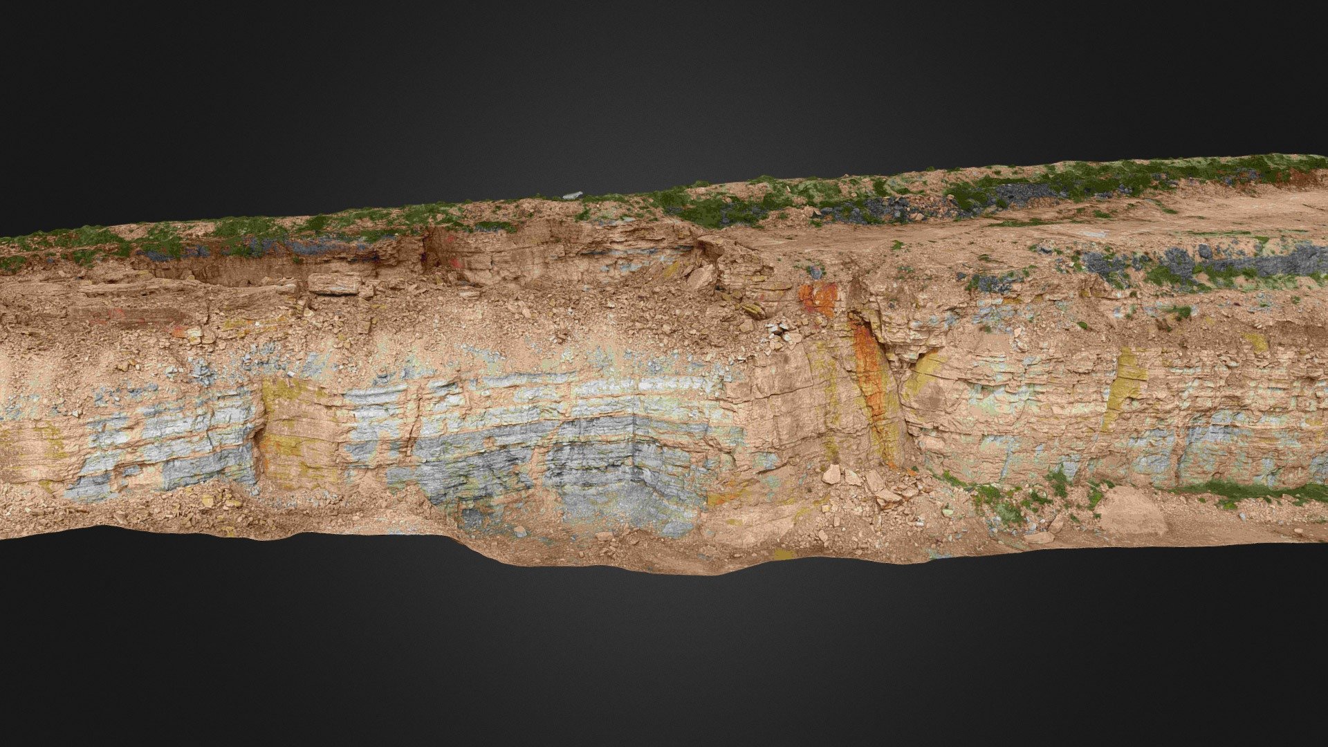 Sommerécourt_carrière - 3D model by GEOPS U-Paris-Saclay (@gouravour) [054ad8a] - Sketchfab