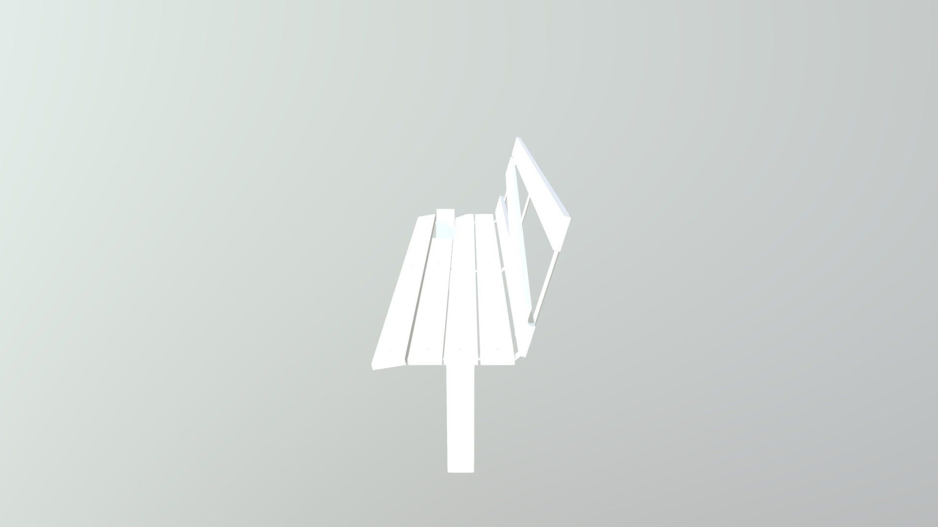 Bench Broken - Download Free 3D model by MrThomassen [054bd55] - Sketchfab