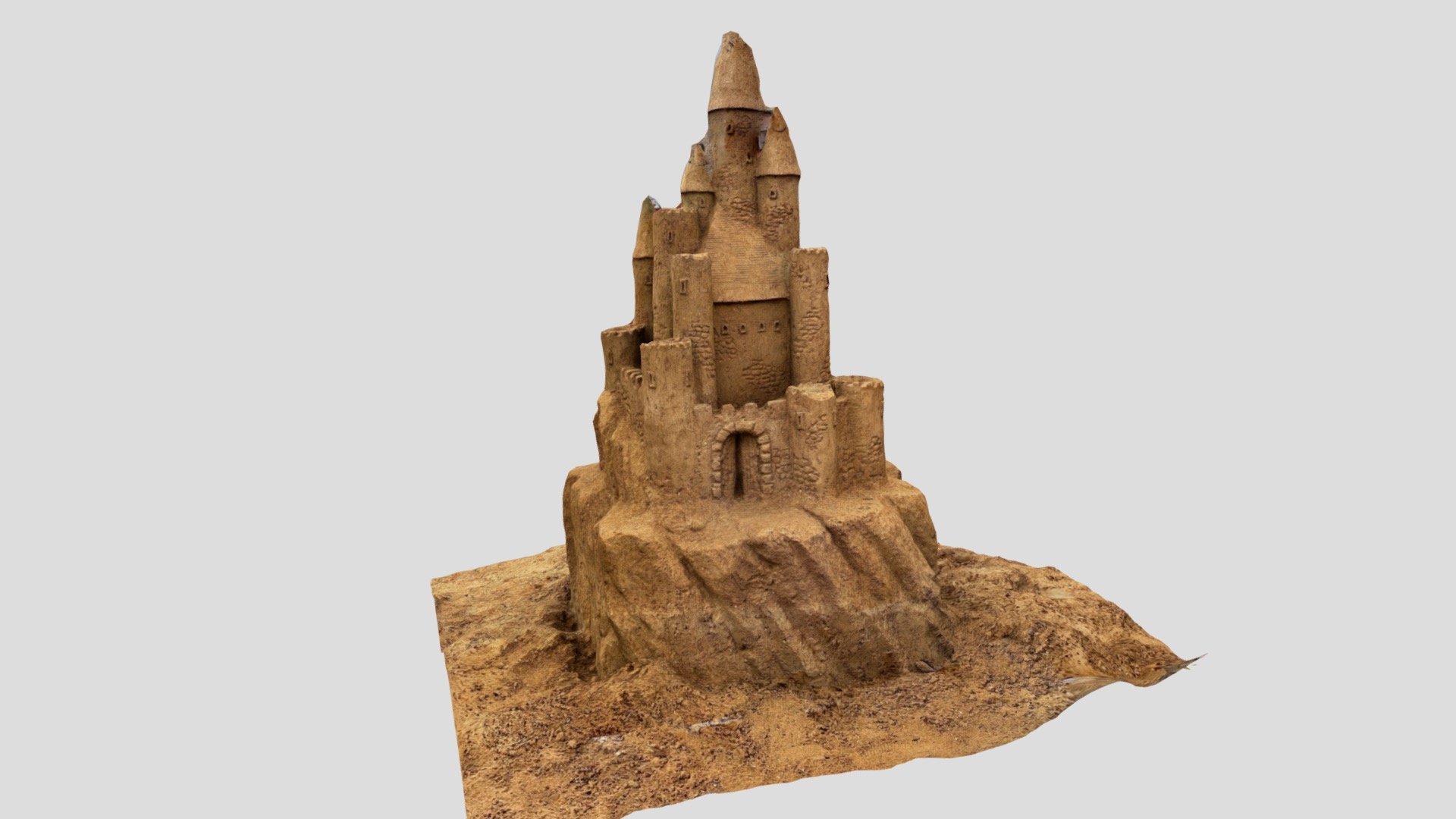 Sandcastle Halle - Download Free 3D model by 3litza (@ElitzArt ...