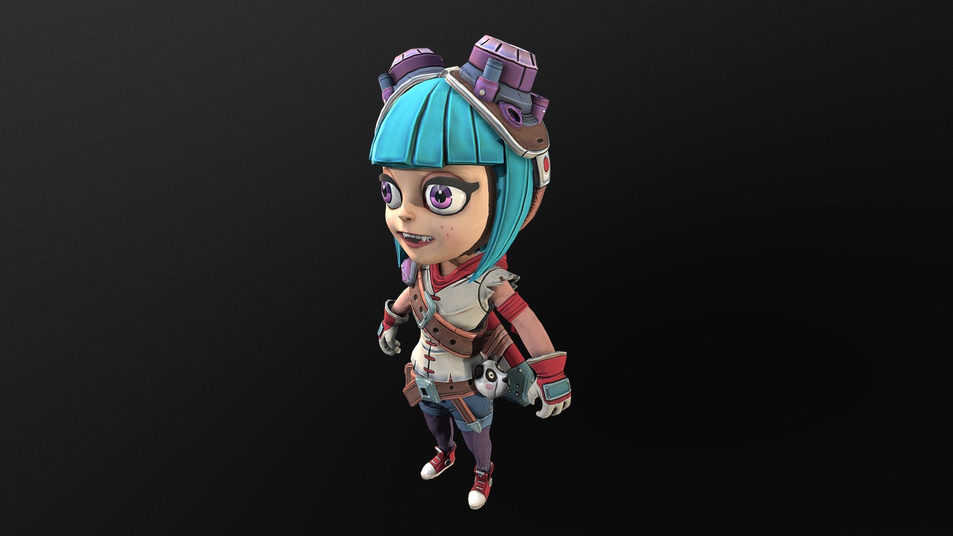 Glitch - 3D model by kidComet [054d989] - Sketchfab