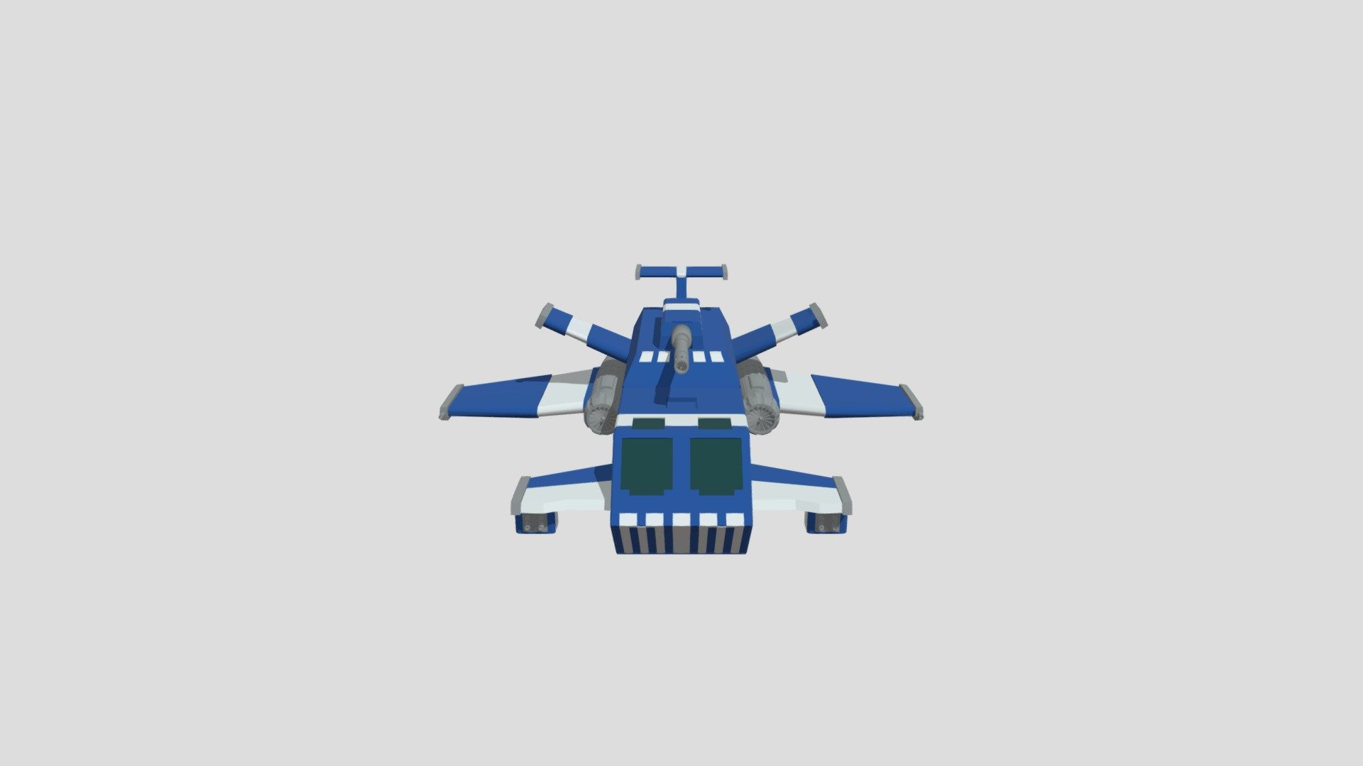 Thunderhawk Gunship - 3D model by austinfbeard [054fac8] - Sketchfab