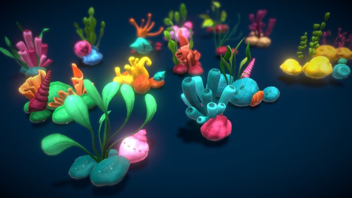 Seaweed 3D models - Sketchfab
