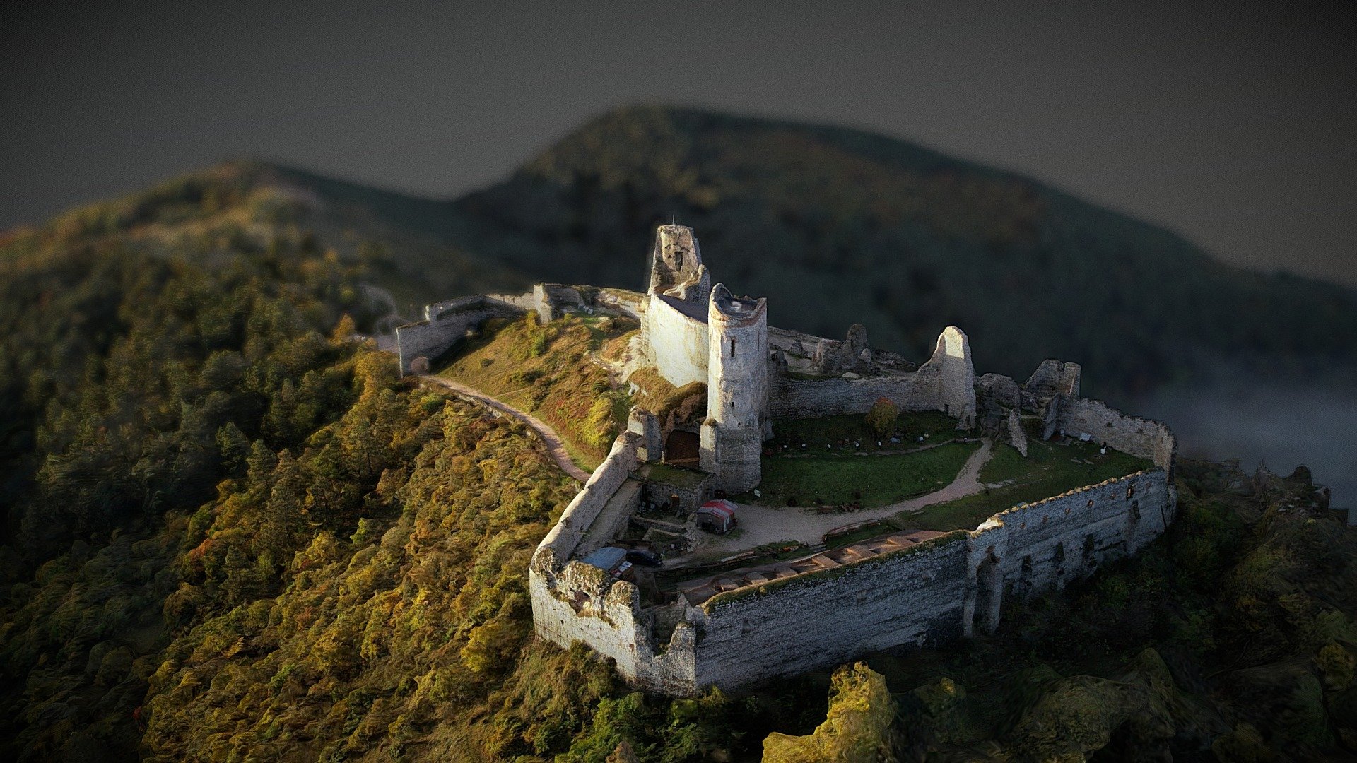 2023 - cachticky hrad - 3D model by majo.trusik [0551609] - Sketchfab