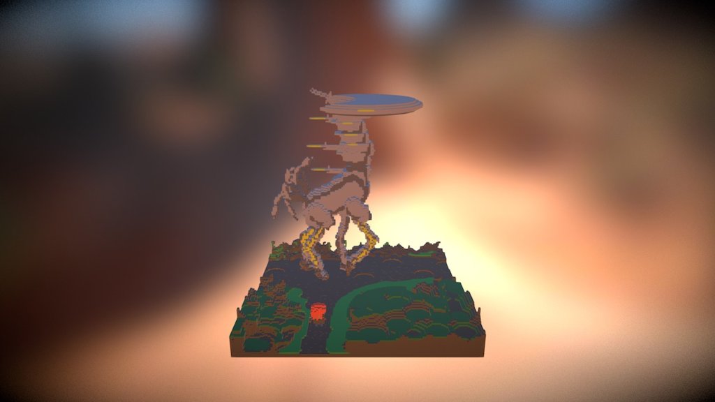 horizon zero dawn header walker - 3D model by avidsnake92 [05522b1 ...