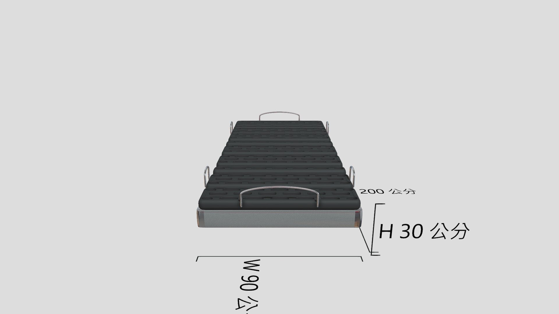 Go Home&Sleep - 超級電動床2代款 - 碳纖 - 3D model by Go Home&Sleep (@yowoa ...