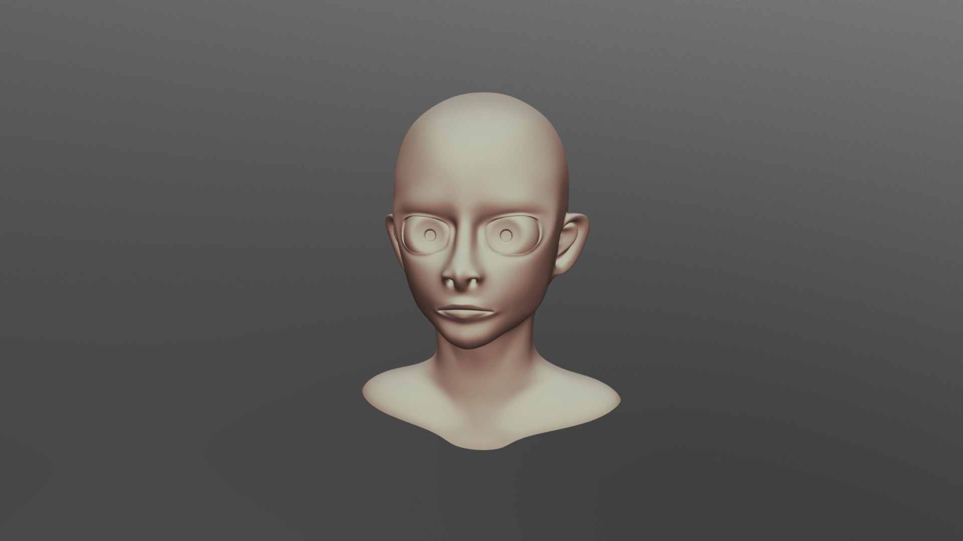 Cartoon Head - 3D model by FakeTimE [05533b2] - Sketchfab