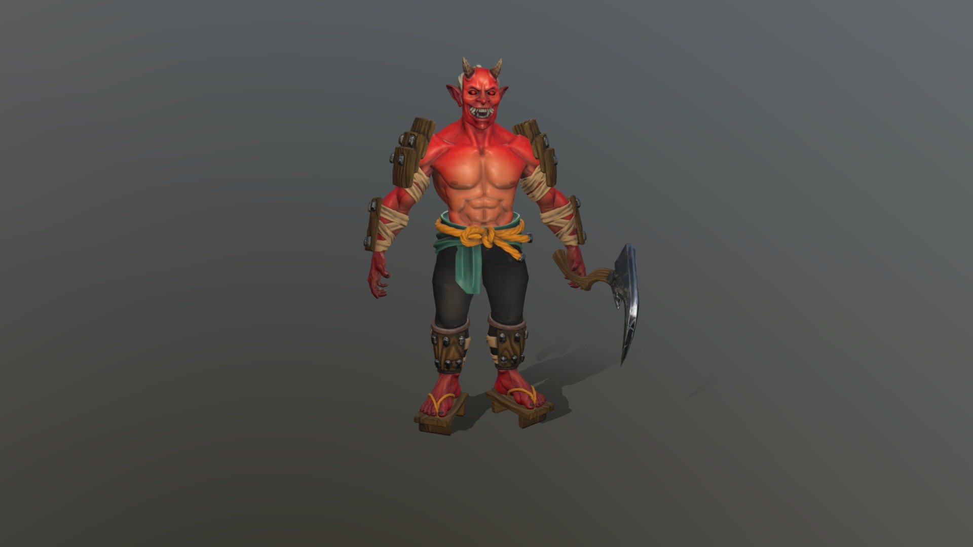 Daemon Oni - 3D model by Alina_Clothing_Pro [05533ec] - Sketchfab
