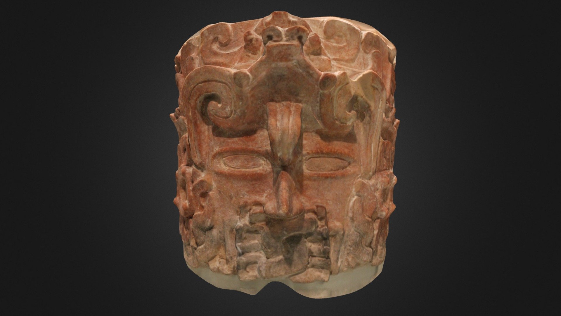 Pre-Classic Maya Cache Urn - 3D model by jakeallee10 [0553e22] - Sketchfab