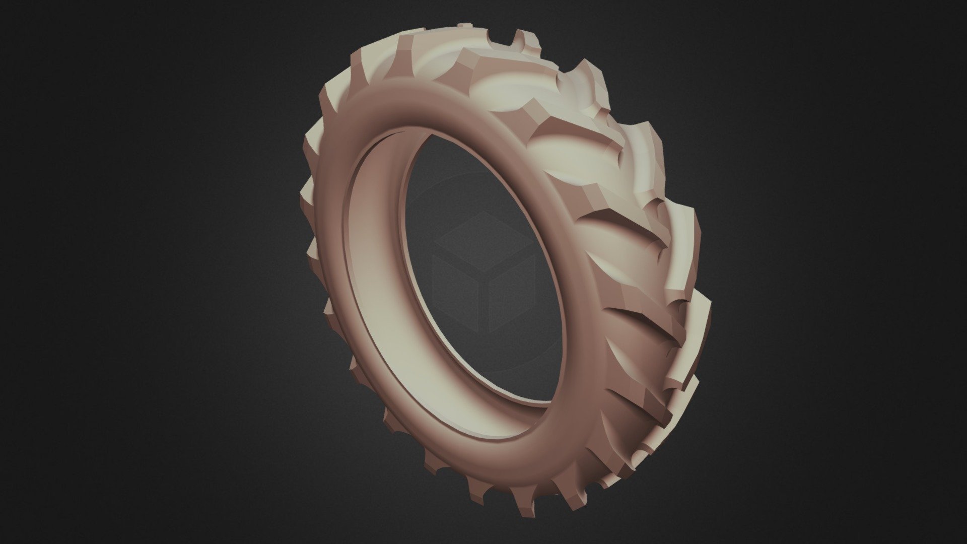 Field Road Rear Tractor Tires - Buy Royalty Free 3D model by MR.AnyCAD ...