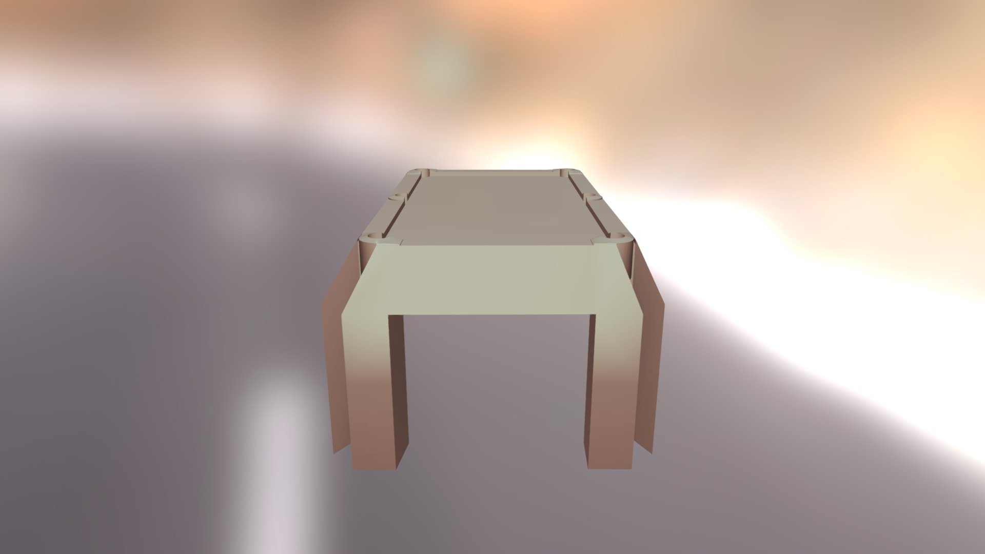 Pool Table Thing - 3D model by The_Sea [0555d79] - Sketchfab
