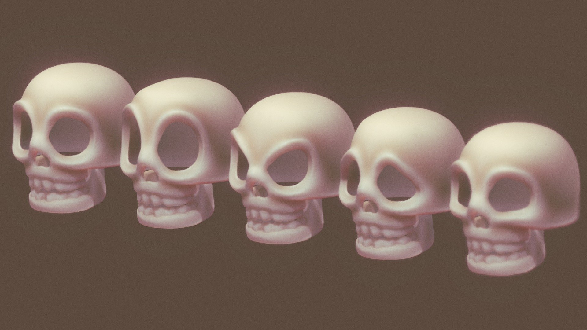 SKULLS PACK 01 - Download Free 3D model by Leo Isidro (@leo.isidro3 ...