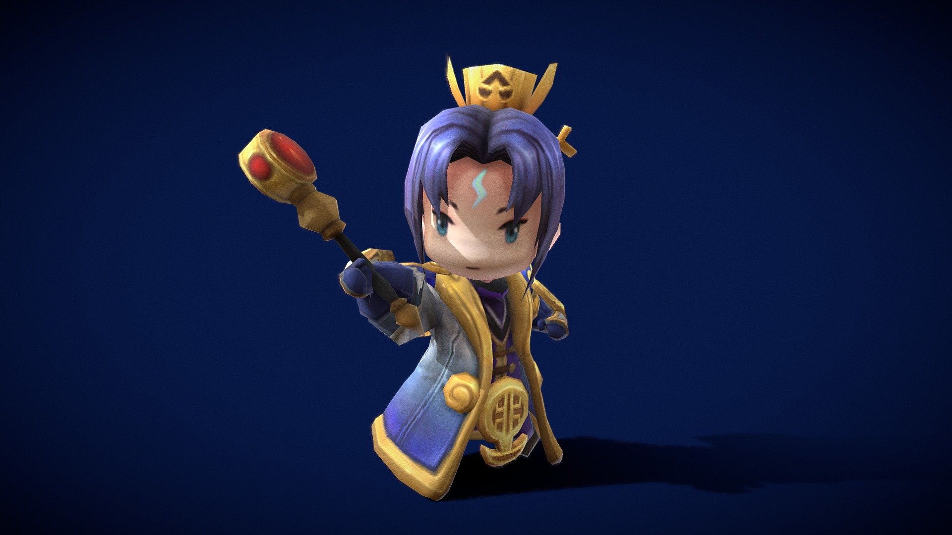 Three kingdoms - Guo Jia - 3D model by jjstudio222 [0558690] - Sketchfab