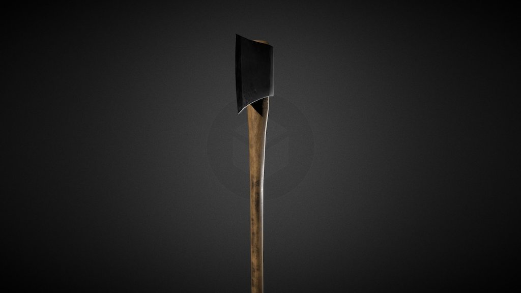 Simple hatchet - 3D model by wessel.huizenga [0558761] - Sketchfab