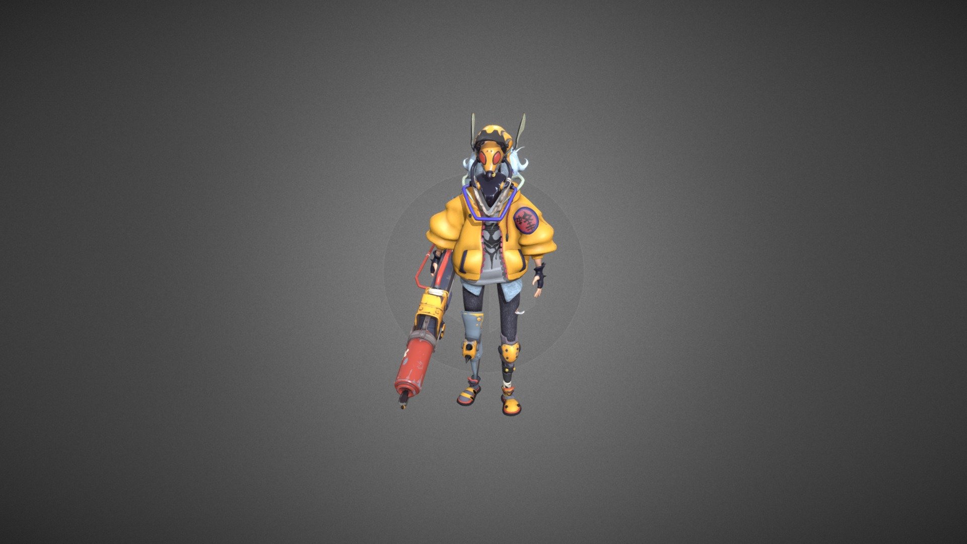 The YellowJacket - 3D model by Bokhum [05589b7] - Sketchfab
