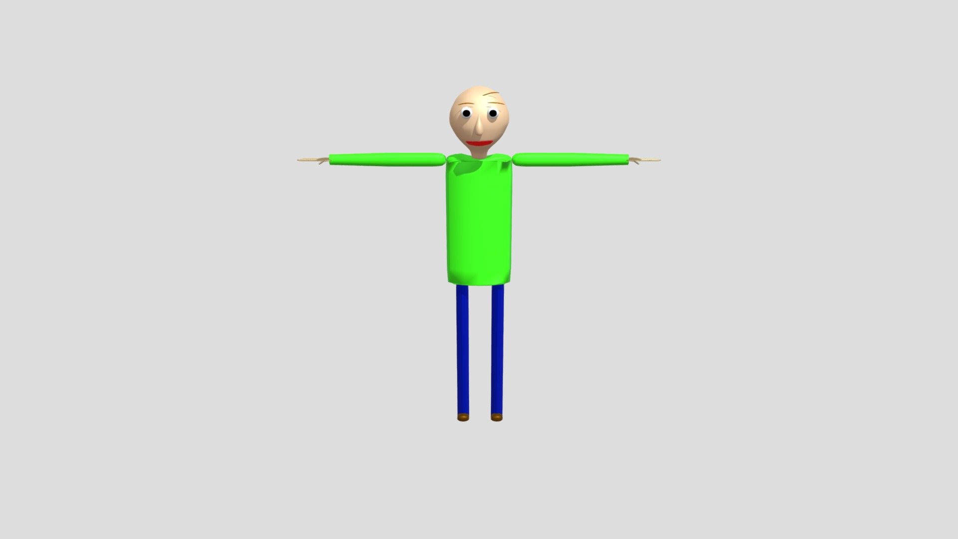Baldi v3 - Download Free 3D model by ABSketchFab2023 [055b5b0] - Sketchfab