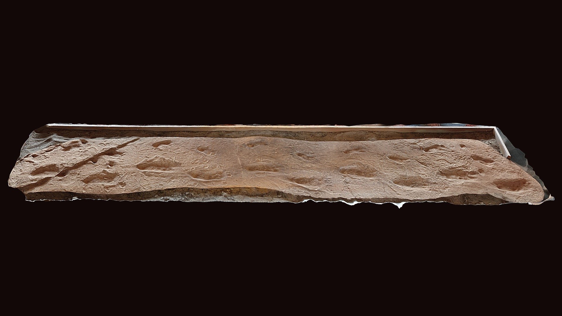 Footprint cast - 3D model by dah [055bd86] - Sketchfab