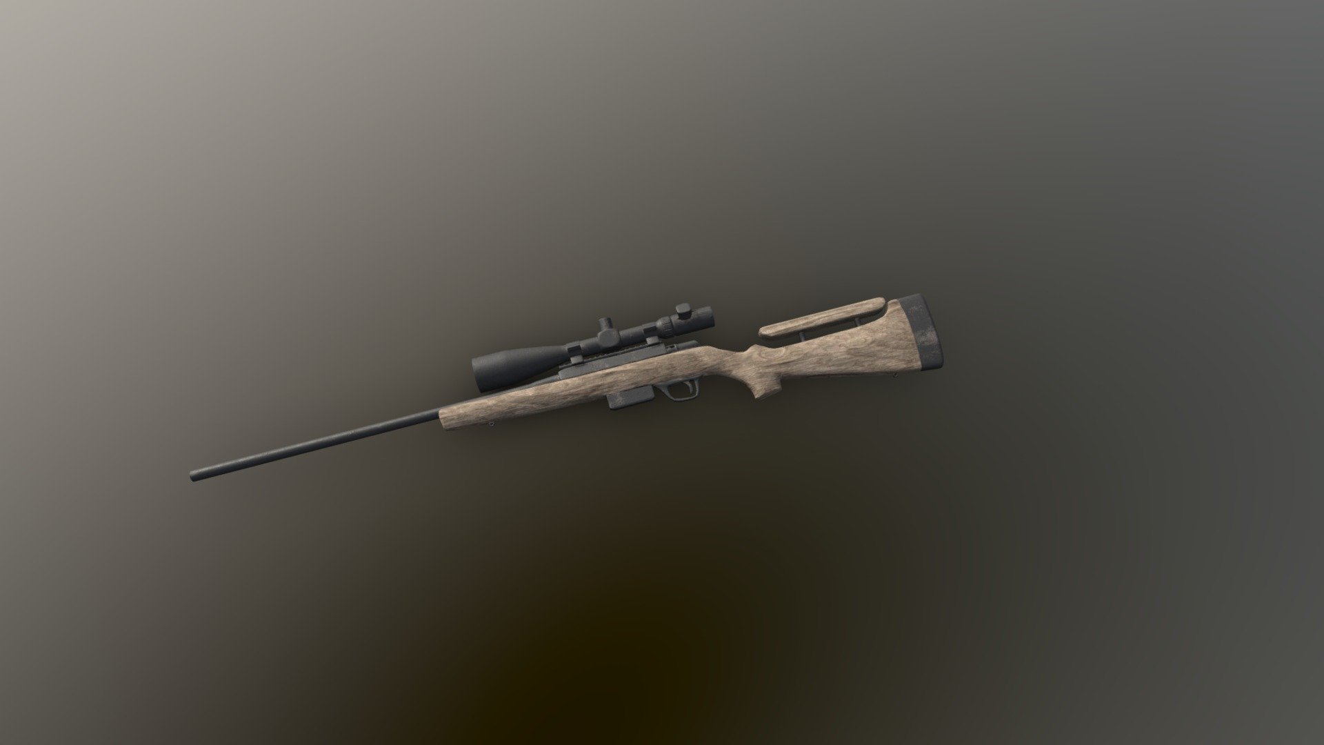 Hunting Rifle - Download Free 3D model by JeanStroh [055e685] - Sketchfab