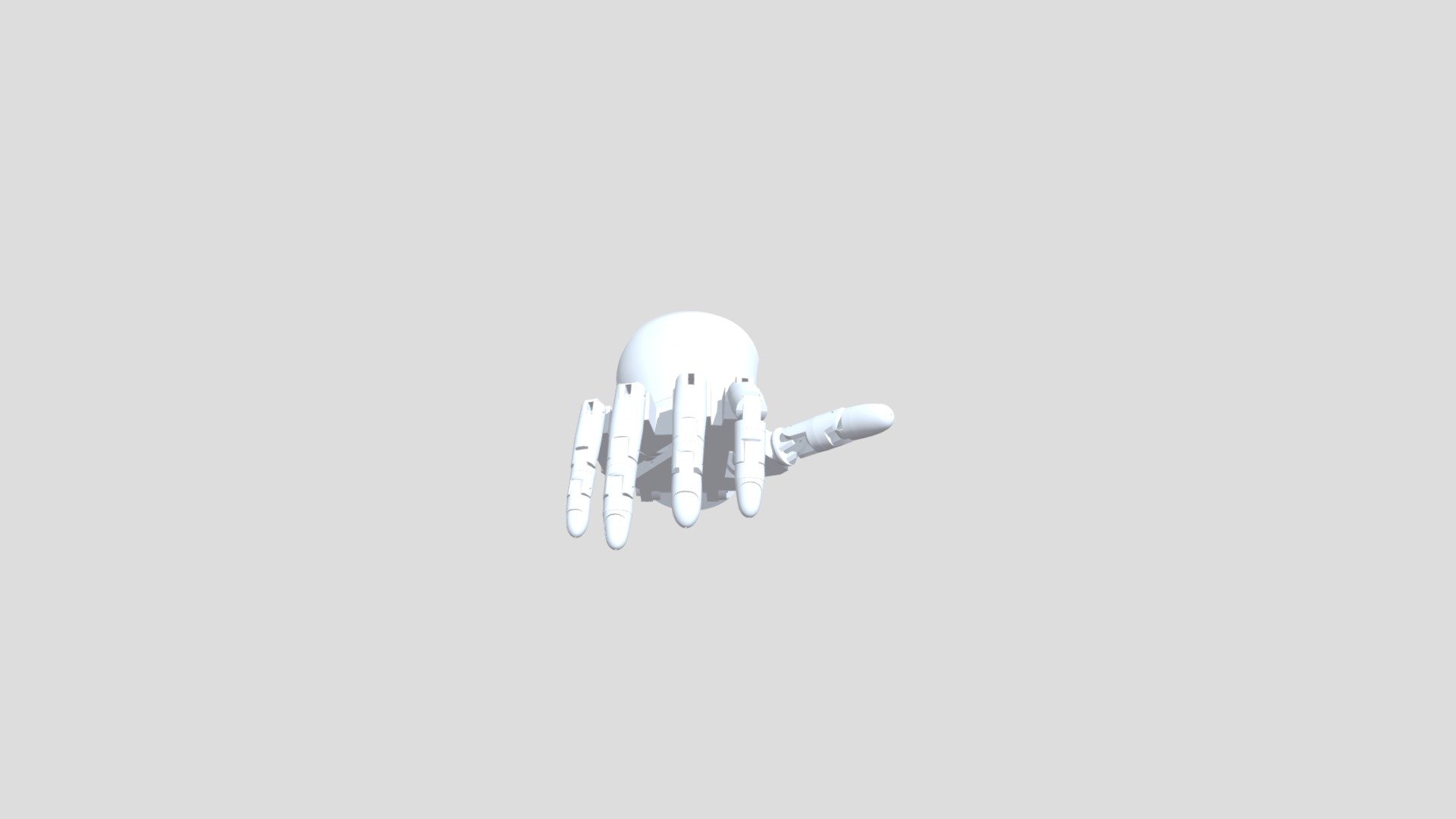 Inmoov Robotic hand - Download Free 3D model by Iyad (@asad_qaht ...