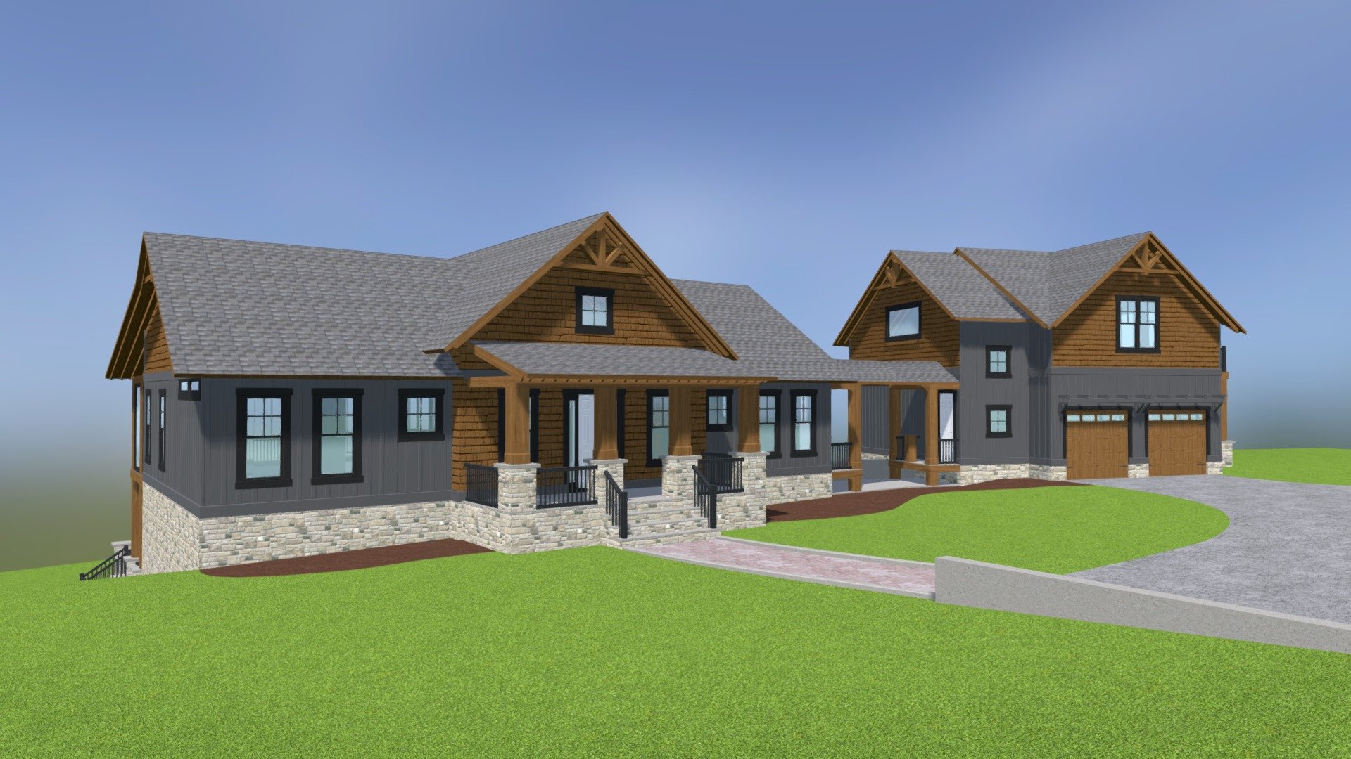 Kehlor - 360 spin model of 3D house - 3D model by Render3DQuick ...
