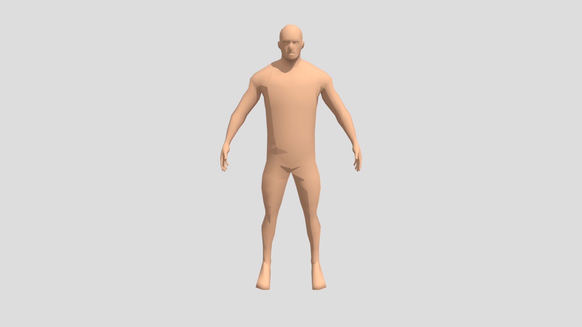 Super Low Poly Male Base 2023 - Download Free 3D model by owowowsam ...
