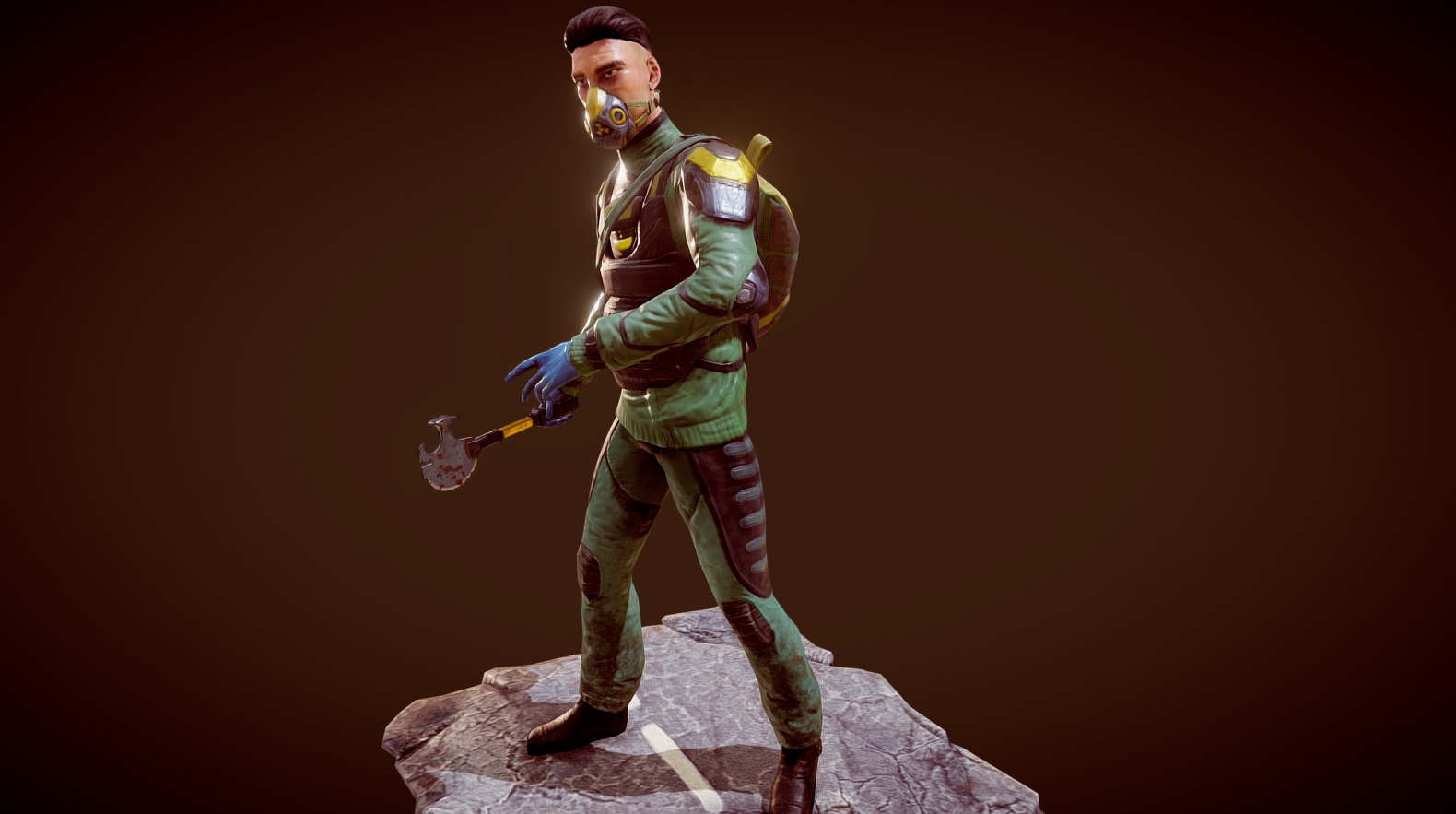 Vault Man - Download Free 3D model by skartemka [0564496] - Sketchfab