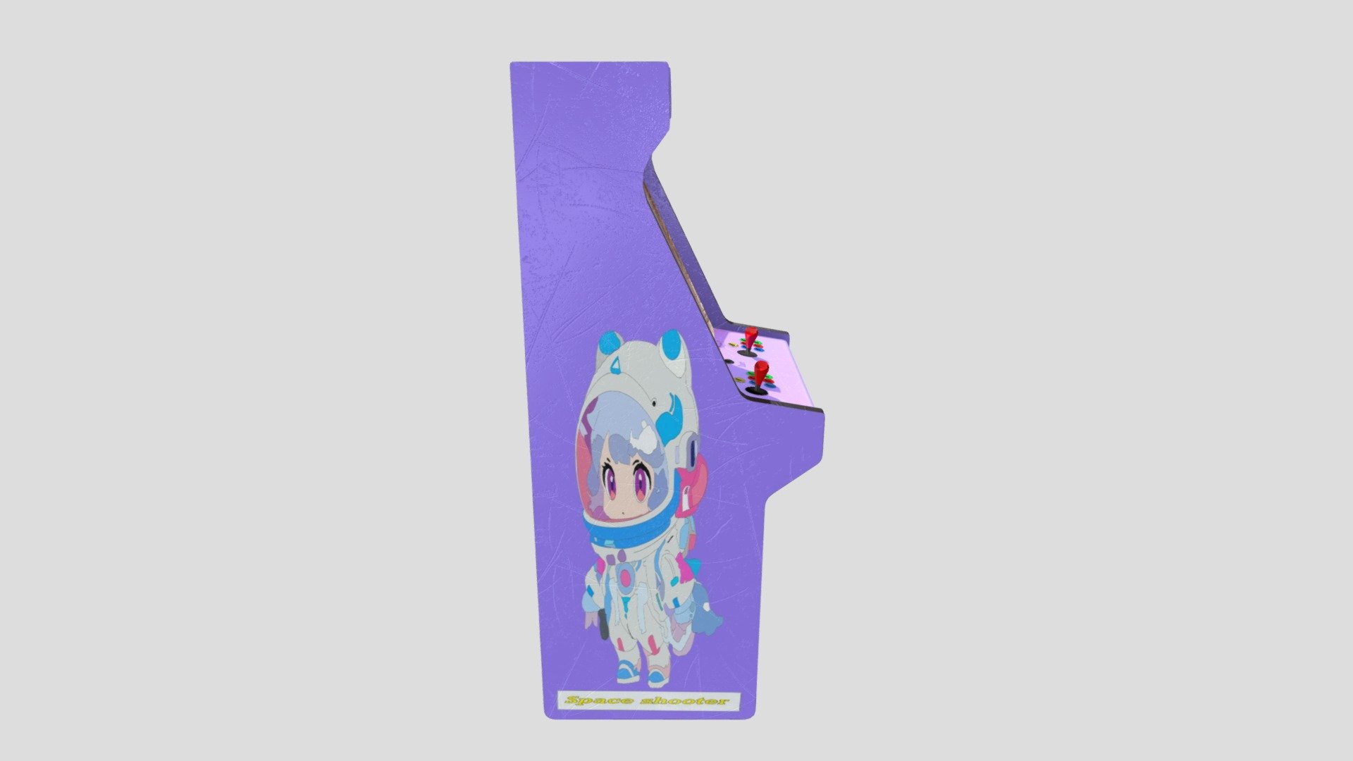 Arcade cabinet Texture and Render - 3D model by gaamonyip [0564c81 ...
