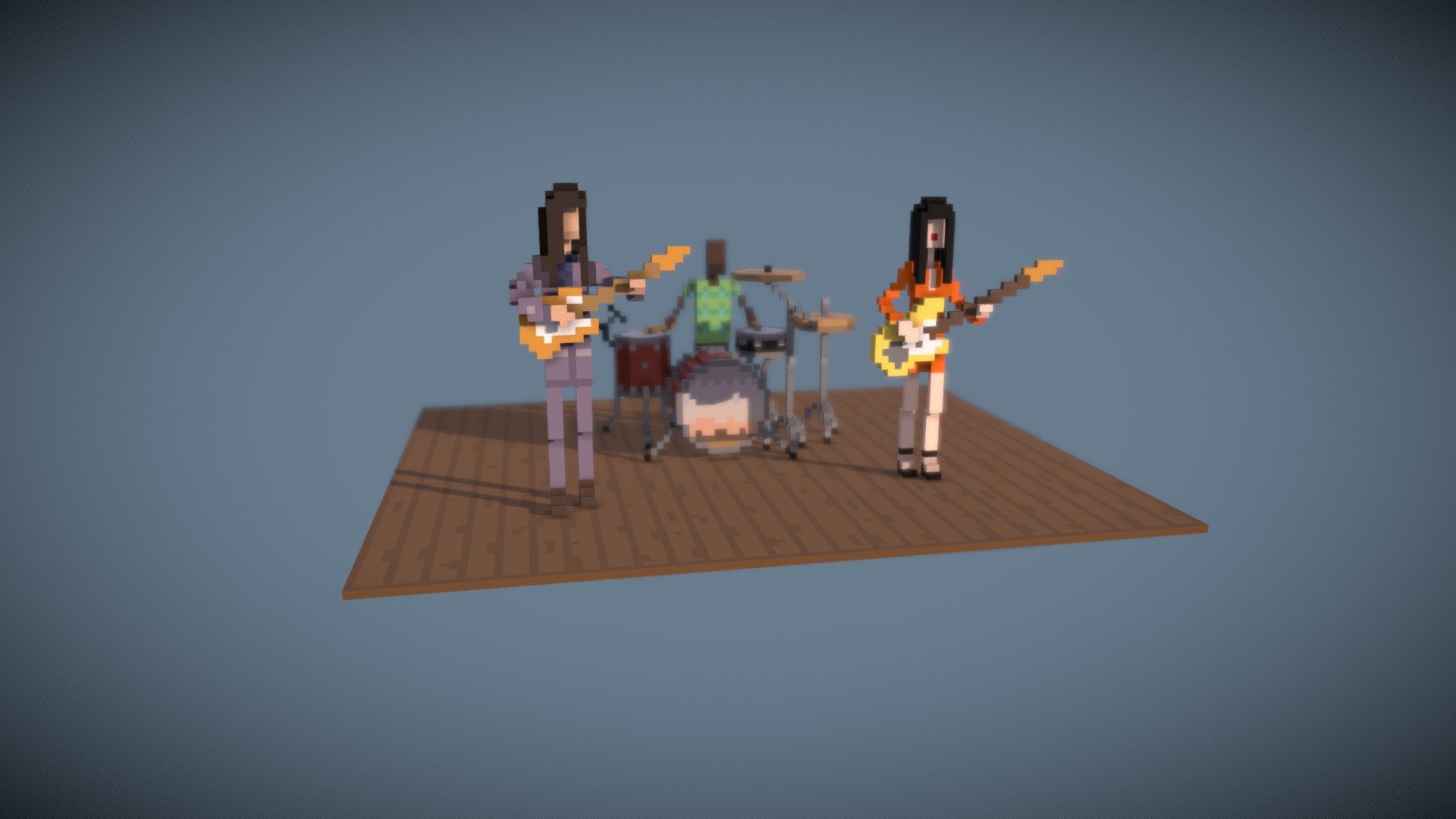 Khruangbin Band - 3D model by Mike.Nicholson [05652e1] - Sketchfab