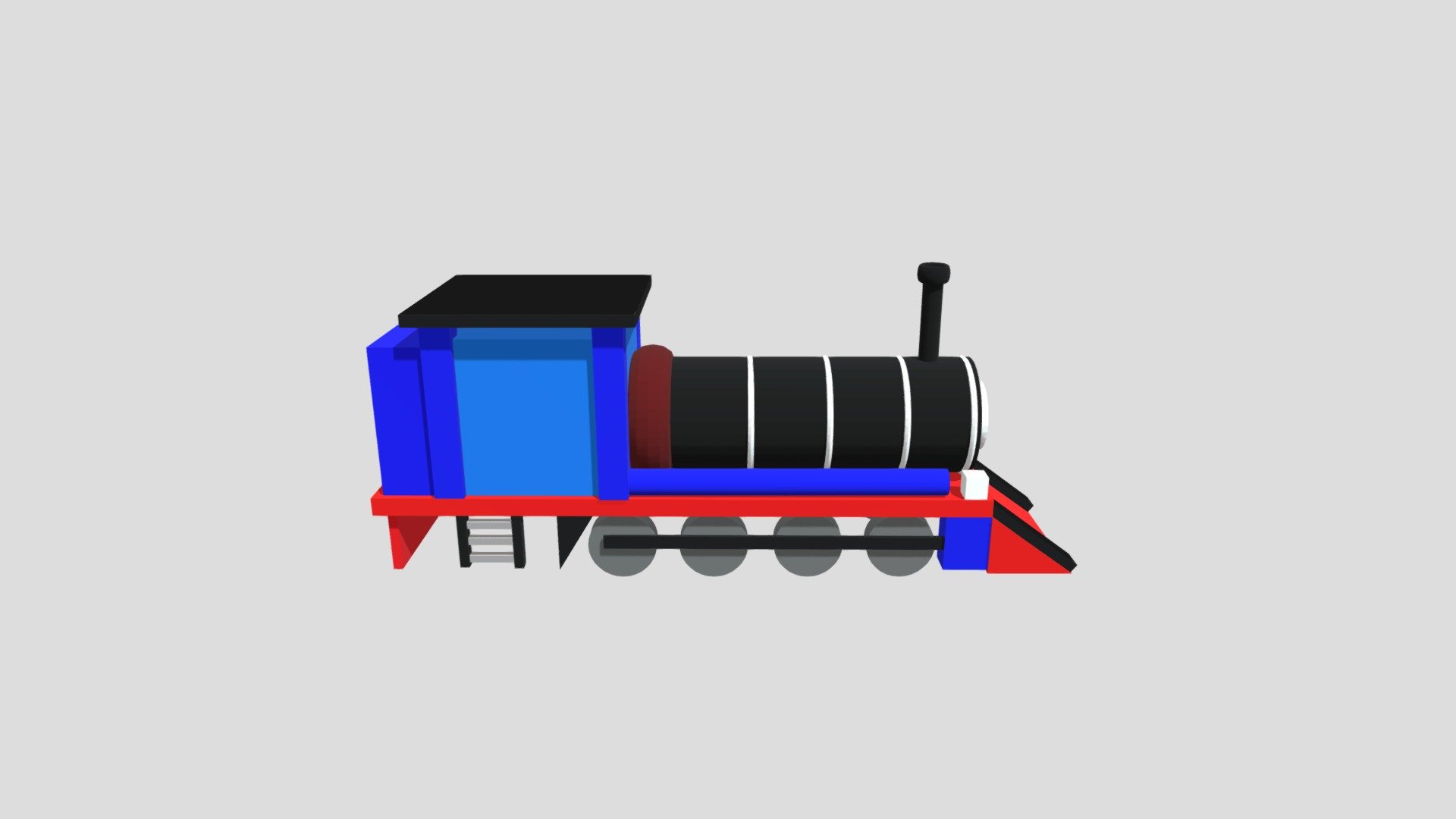 Pixel Train - 3D model by _rayhann24 [056546a] - Sketchfab