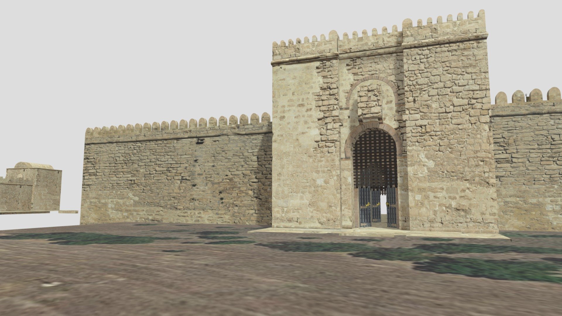 Skifa El Kahla entre 920 et 1554 Mahdia Tunisie - Buy Royalty Free 3D ...
