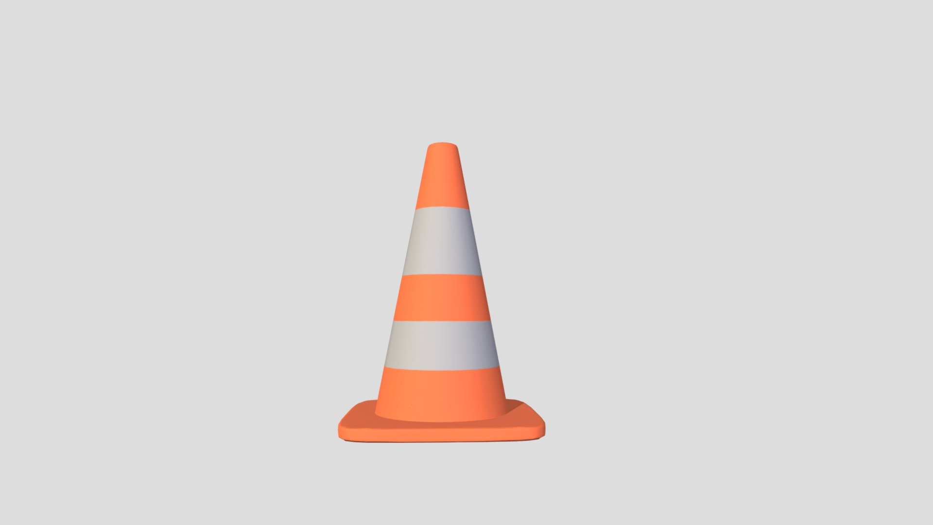 traffic cone - Download Free 3D model by pndr [056ab70] - Sketchfab