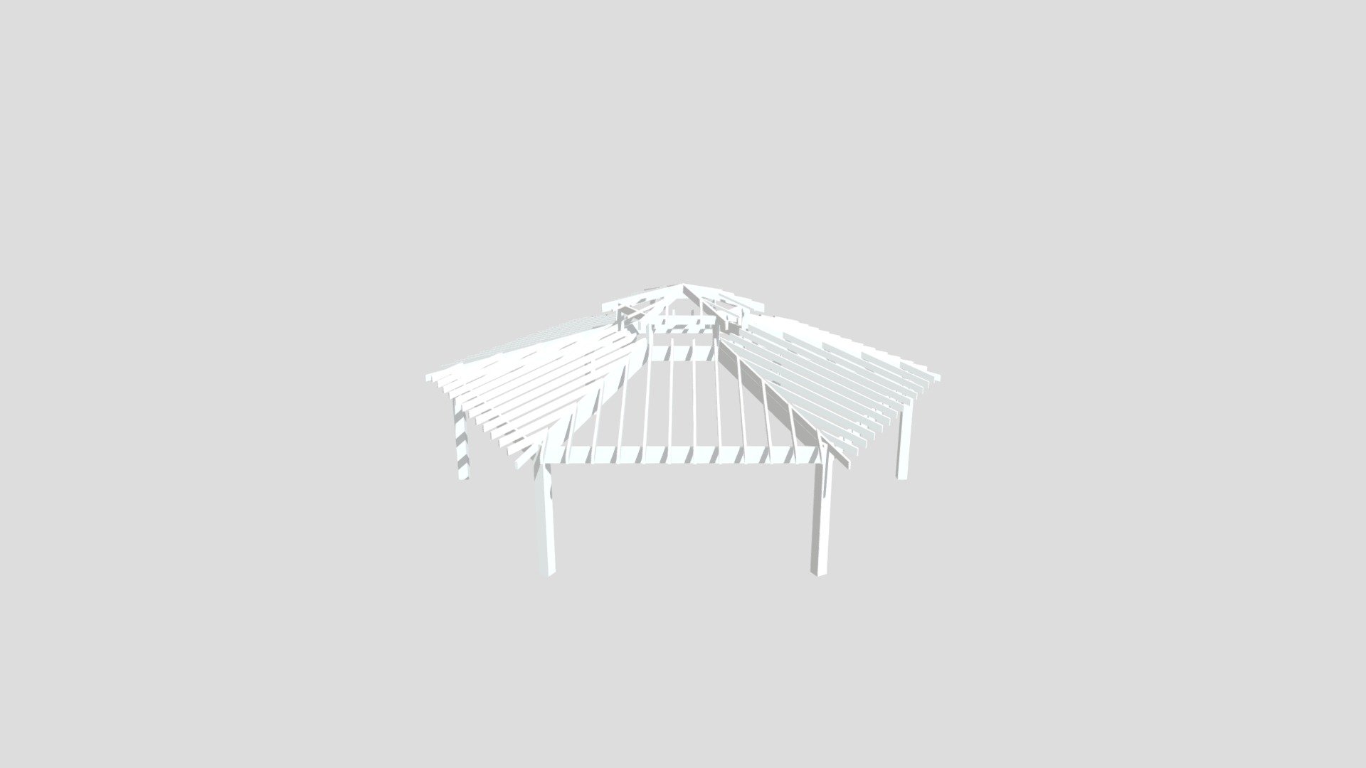 QUIOSQUE - Download Free 3D model by EC Estrutural (@billdarosa1 ...