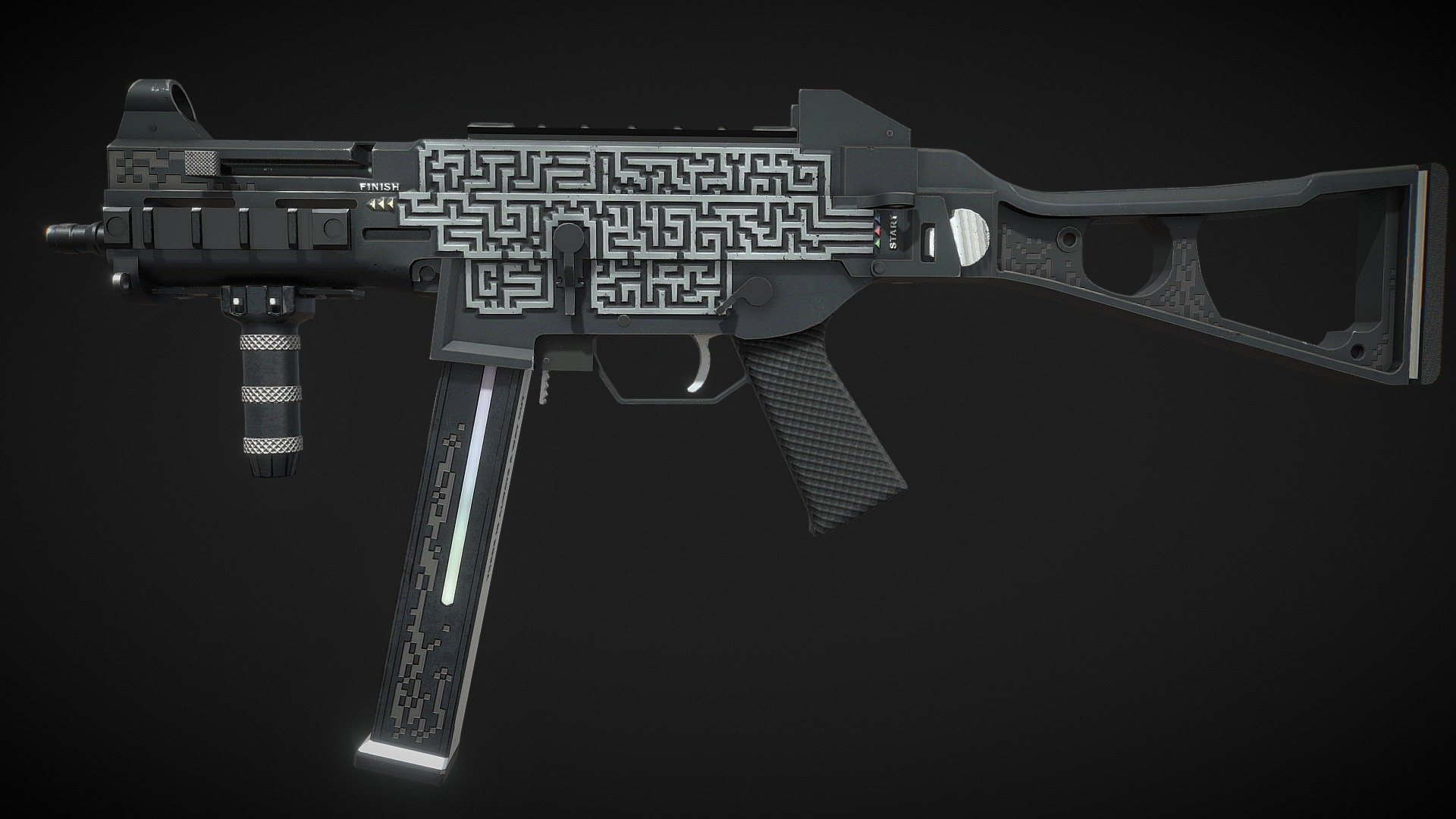 ump-45 - 3D model by senkizh [056c4d6] - Sketchfab