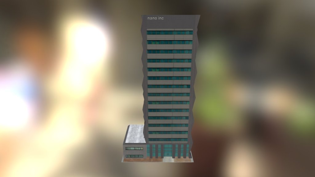 Nano Inc HQ Building - 3D model by beltain [056c5b2] - Sketchfab