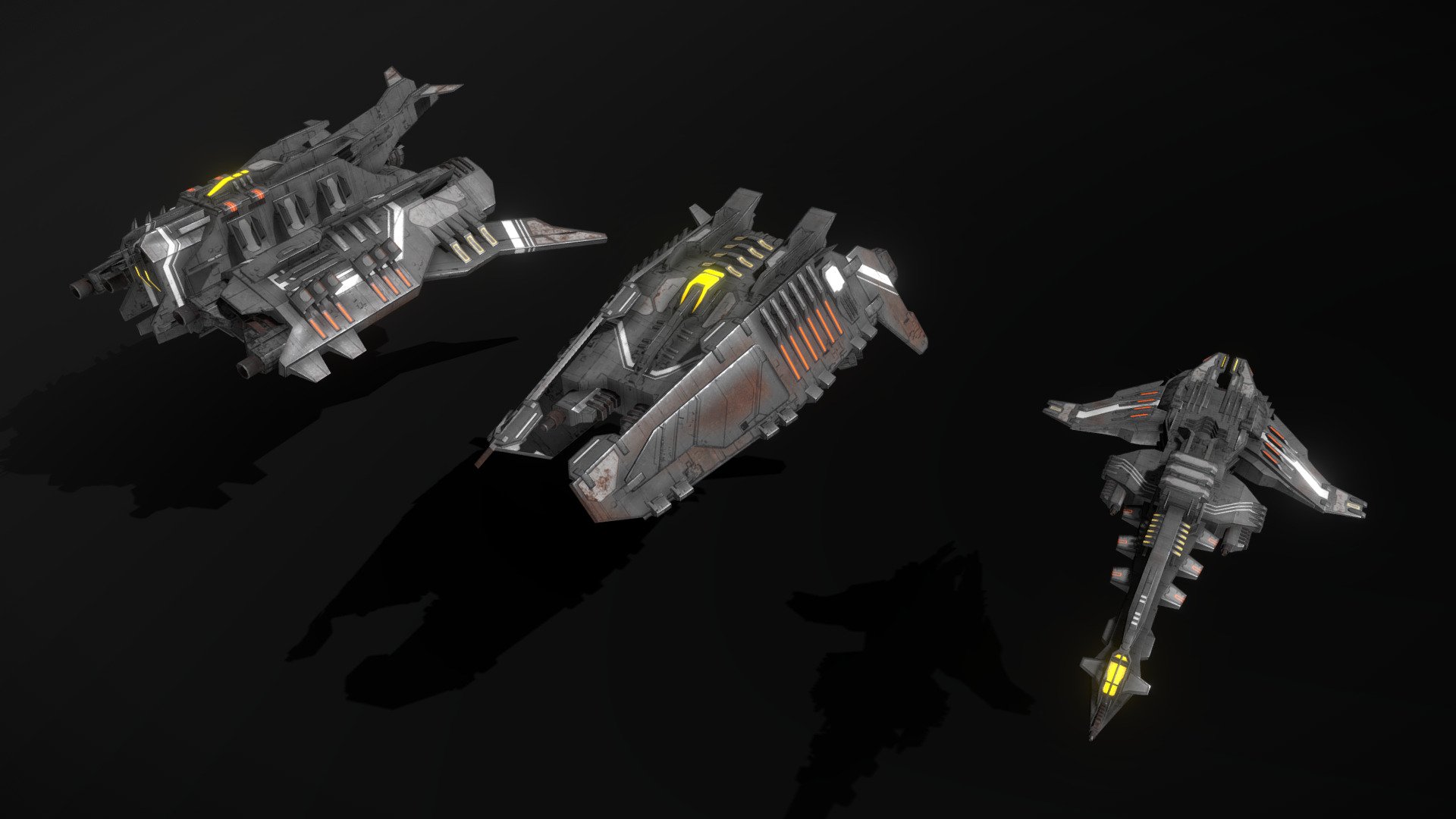 Progenitor Fighters - Buy Royalty Free 3D model by MSGDI [056d62e ...