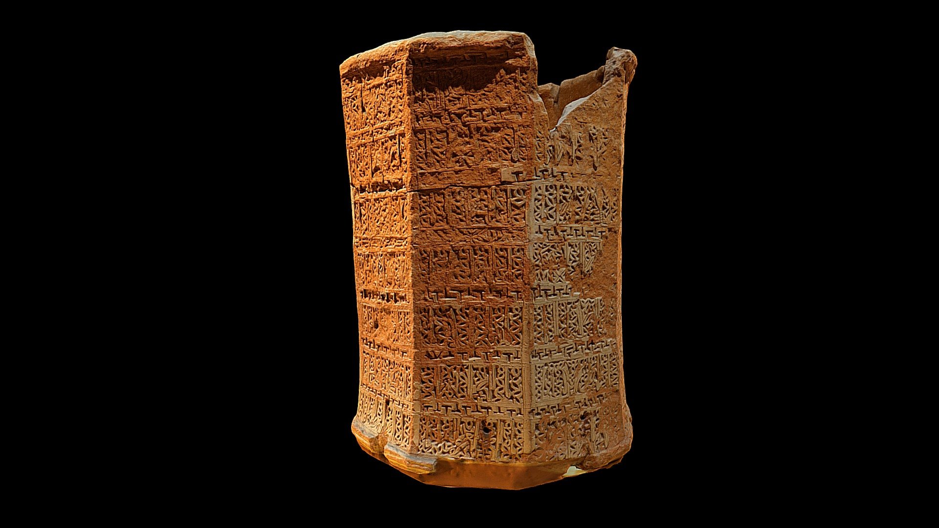 Decorated well parapet (14th century) - Download Free 3D model by LZ ...