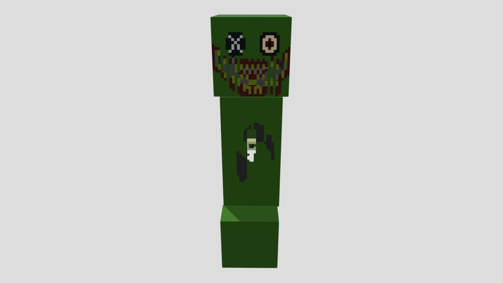 Creeper Mobatronic by Mob co - Download Free 3D model by Creeper Demon Lord (@Minecraft_Creepers ...