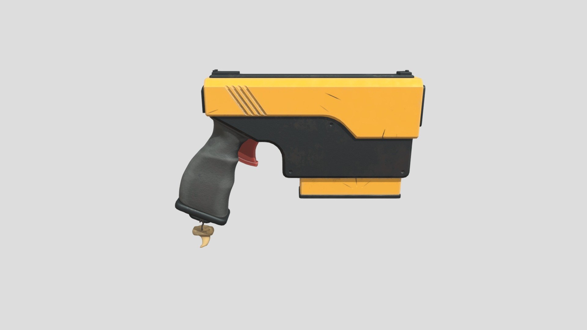 Laser Pistol Design - 3D model by Daniel_Gabura [056f1cb] - Sketchfab