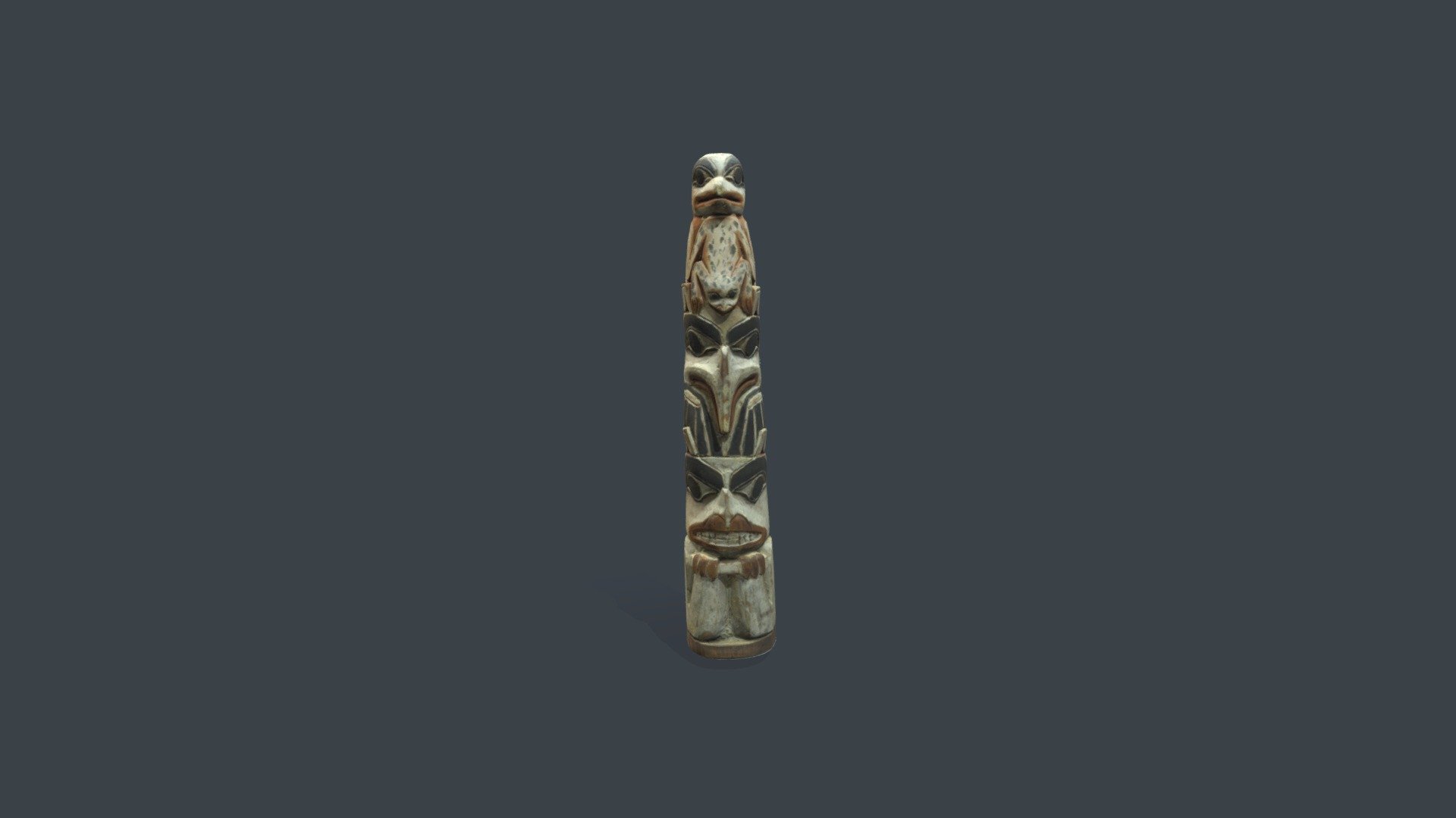 Totem Pole - 3D model by deadfamous [056fdee] - Sketchfab