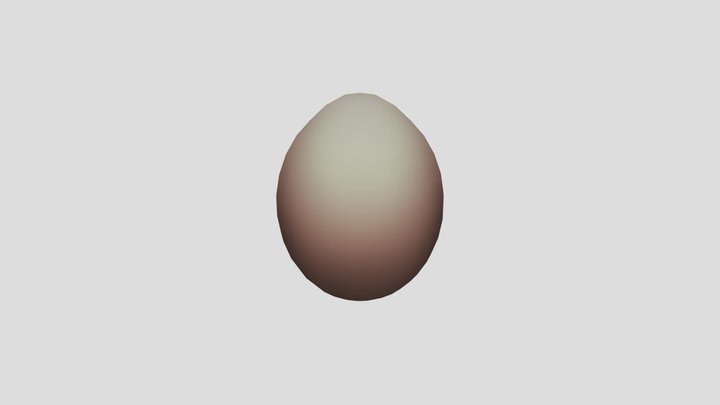 Egg-shaped 3D models - Sketchfab