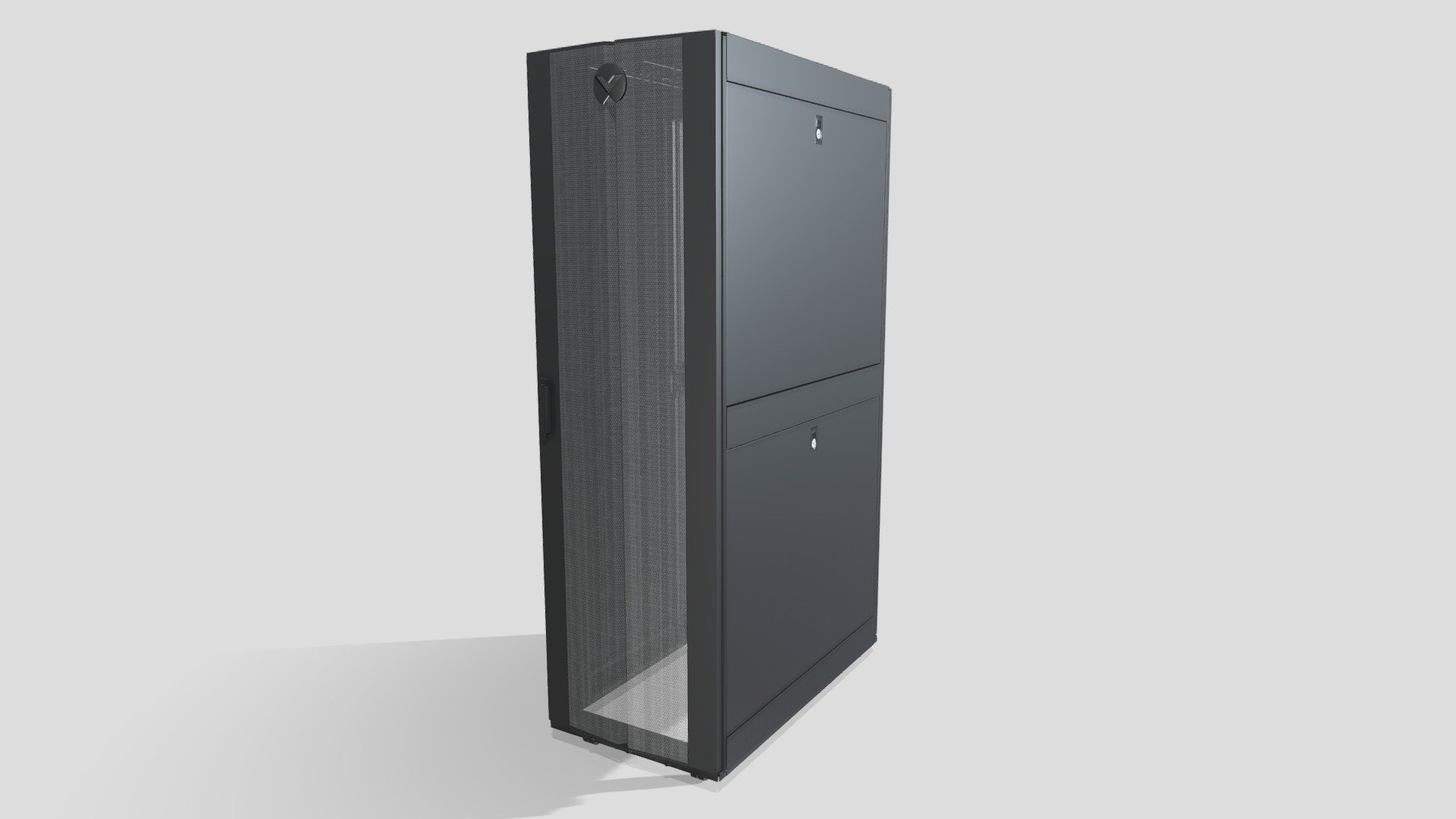 Infrastructure Rack VR3100-031 - 3D model by Vertiv [0570ec3] - Sketchfab