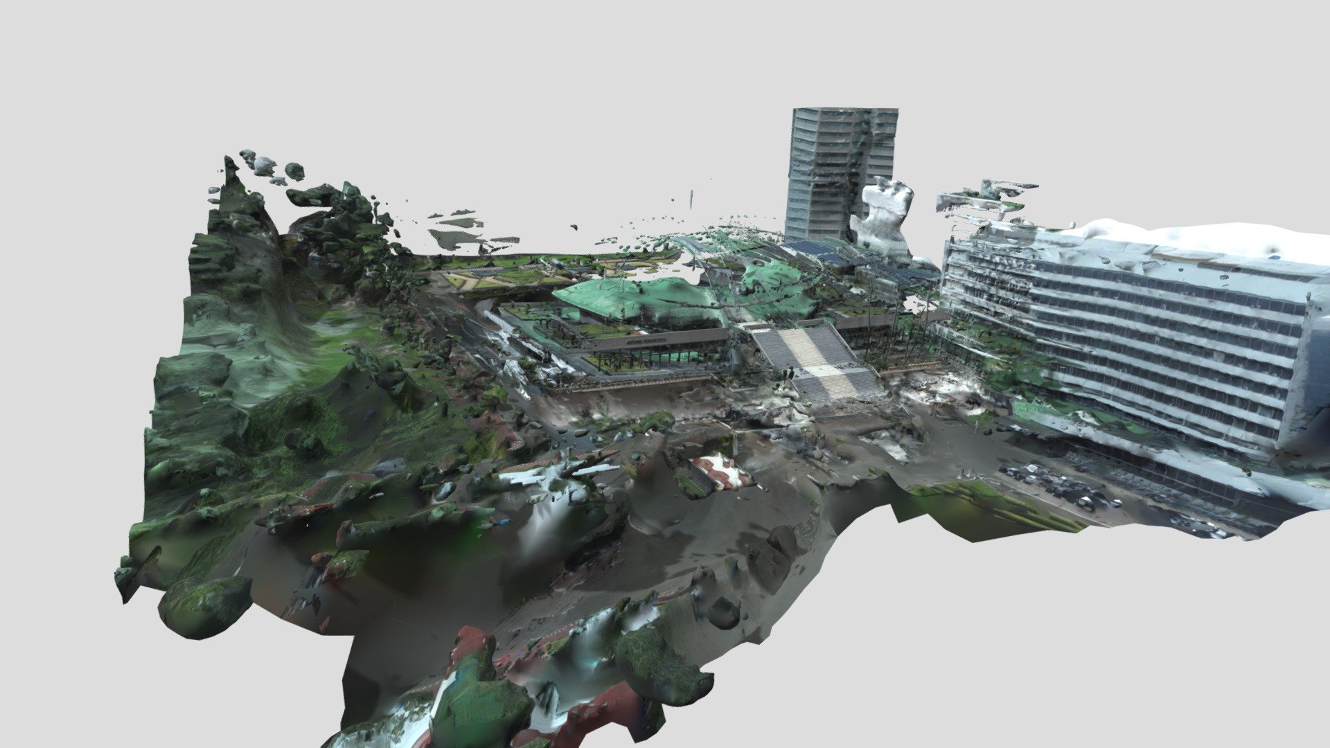 Gedung MPR-DPR - 3D model by Yukeardhiati [0571524] - Sketchfab