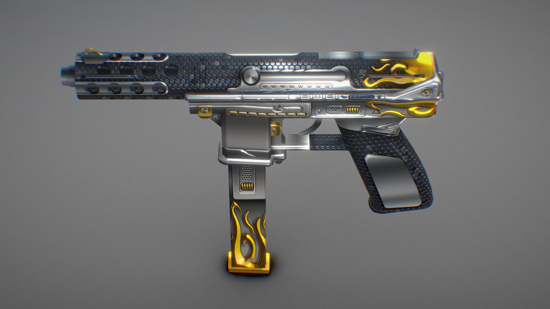 Tec-9 - 3D model by kosear [05718dd] - Sketchfab