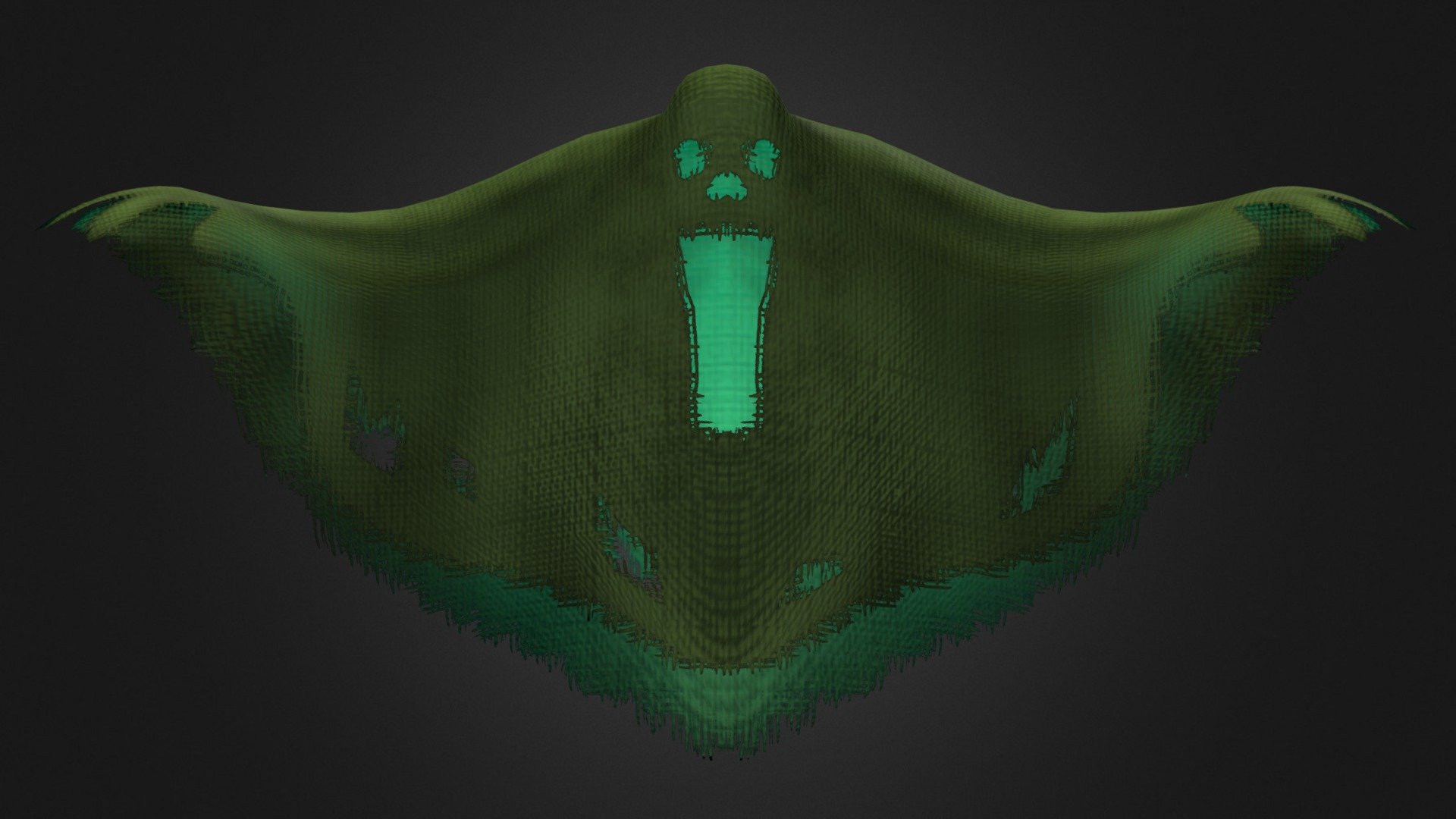Ghostly Green Sheet - 3D model by NickPaz [0571d8d] - Sketchfab