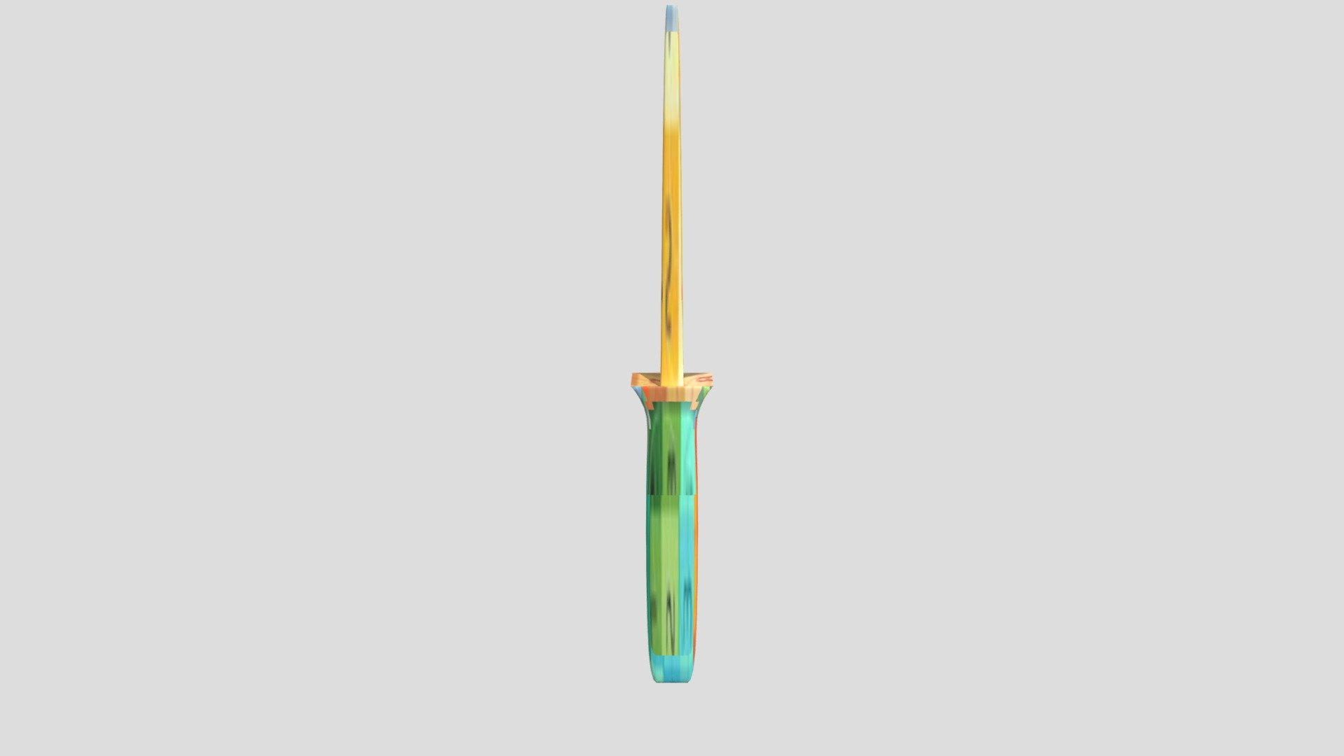 Screwdriver with texture - 3D model by catieemerson [0572324] - Sketchfab