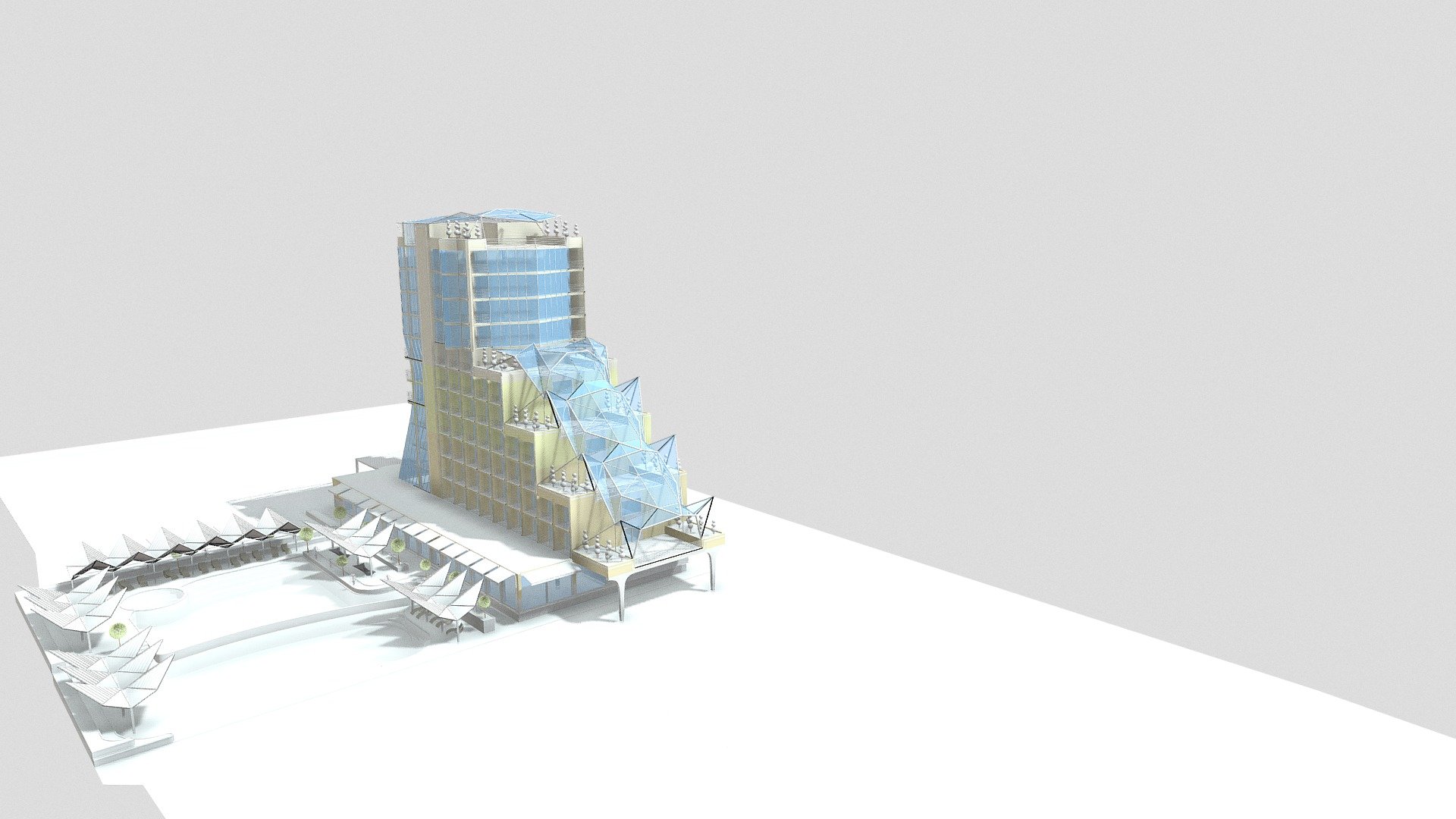 hotel - Download Free 3D model by Beppe.Merlino [05729d7] - Sketchfab