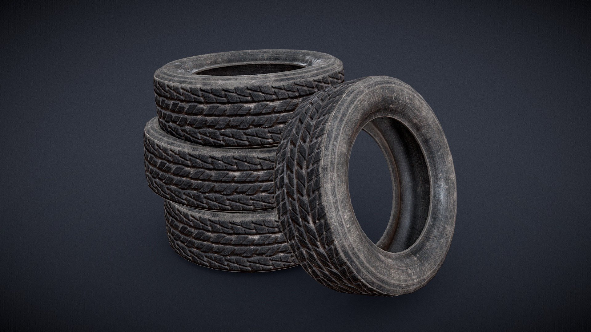 Game Ready | Free Car Tires - Download Free 3D model by Saritasa ...