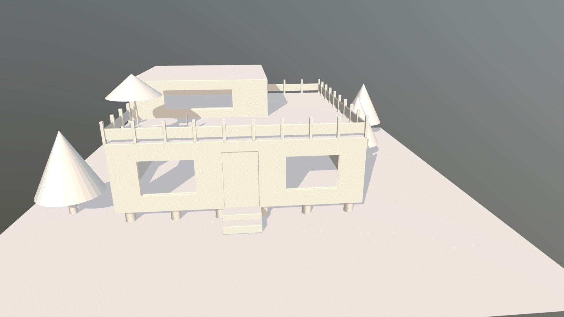Modell With Primitives - 3D model by Fide (@fidedraws) [0573853 ...
